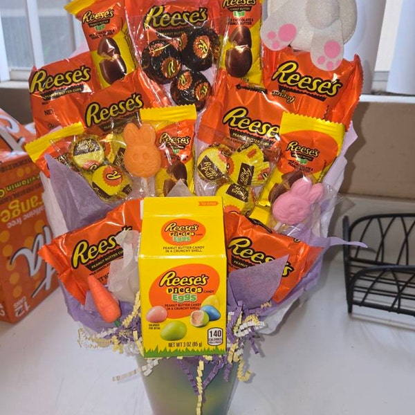REESES EASTER BASKET, Reeses Easter Gift, Easter Gift, Reeses Gift ...