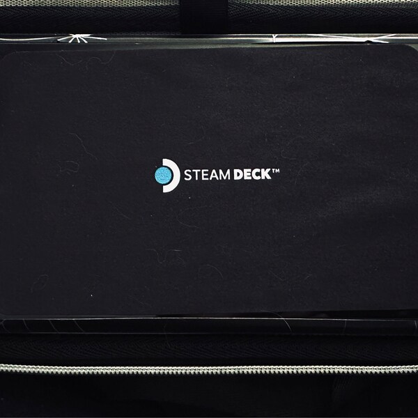 Spider Web Steam Deck Skin, Cute Spiders Black Steamdeck Decal Wrap ...