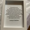 Custom Text Print, Custom Speech Photo Frame, Personalized Eulogy ...