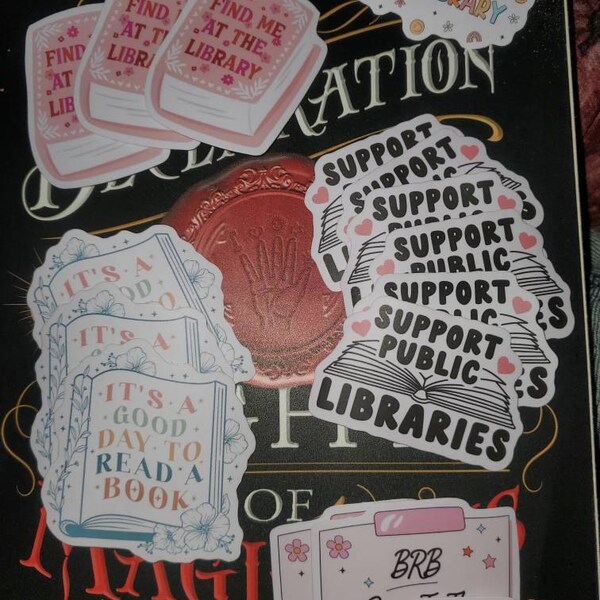 Reading Grows the Garden Sticker, Bookish Sticker, Book Lover Gift ...