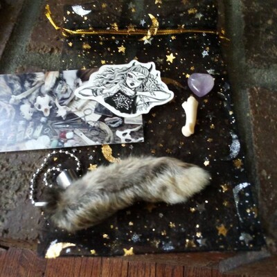 Crystal Point and Silver Pentacle Necklace Choose Your Gemstone ...