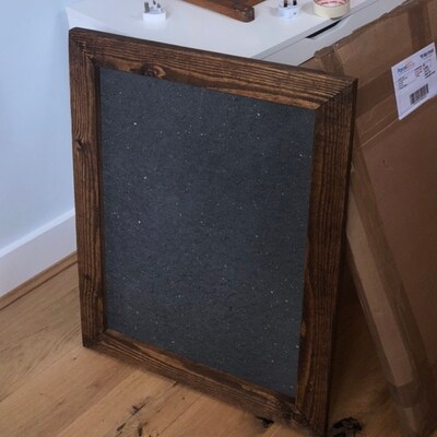 Old Wood Framed Pinboard, Noticeboard - Etsy UK