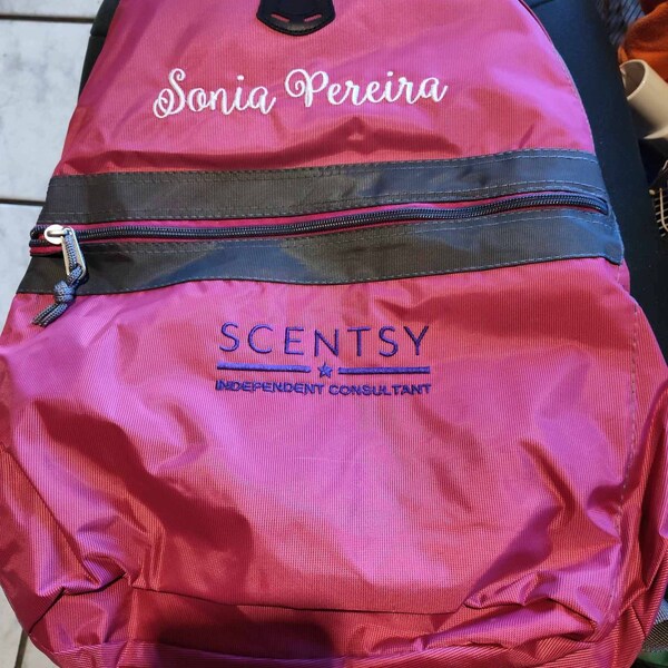 Authorized Scentsy Vendor Scentsy Backpack Tote Bag Carry All Napsack ...