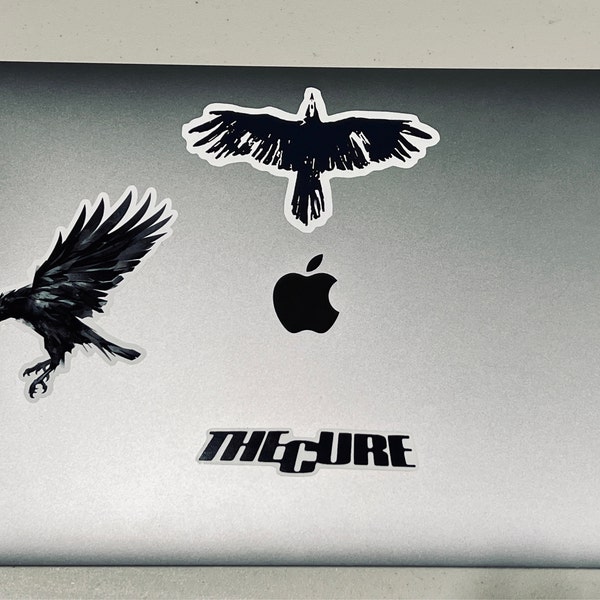 Crow Vinyl Sticker for Laptop, Tumbler, Skateboard, Phone, Etc - Etsy
