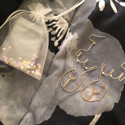 The Birth of Venus Scallop Shell Earrings - Etsy