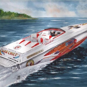 Custom Painting 12x18 CENTER CONSOLE Hand Made Art - Etsy