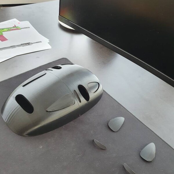 Nier: Automata-emil Head 3D Model/helmet - Etsy