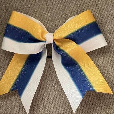 SOLID ROYAL CHEER Grosgrain Ribbon Hairbow Supplies - Etsy
