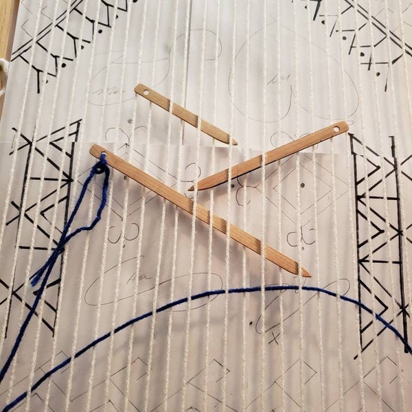 Handheld Traveler's Weaving Loom Kit | Small Beginner DIY Gifts ...