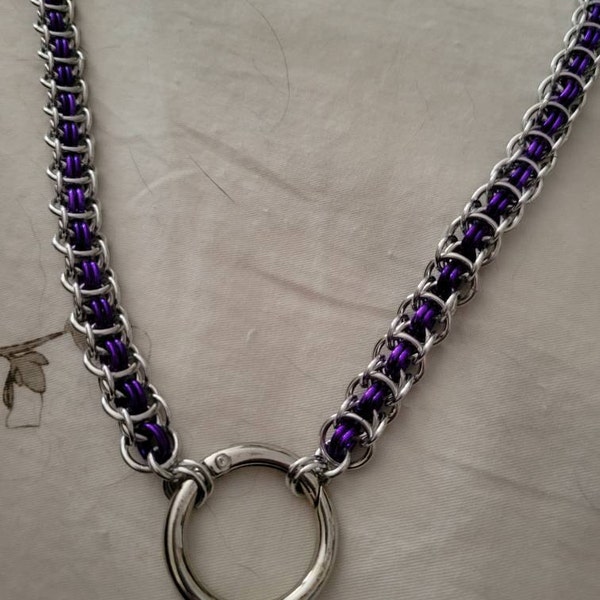 Half Persian 4-1 BDSM Gorean Slave Collar Choker Necklace Silver Base ...