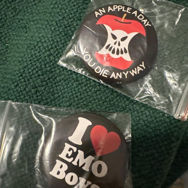 50pcs Dark Aesthetic Stickers, Vintage Vinyl Stickers, Punk Stickers ...