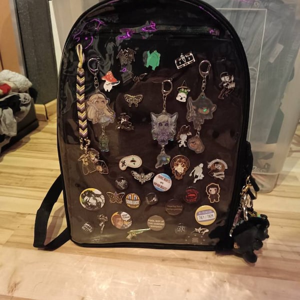 The Showcase 3.0 - Ita Bag, Pin Display Bag, Clear Pocket Display ...