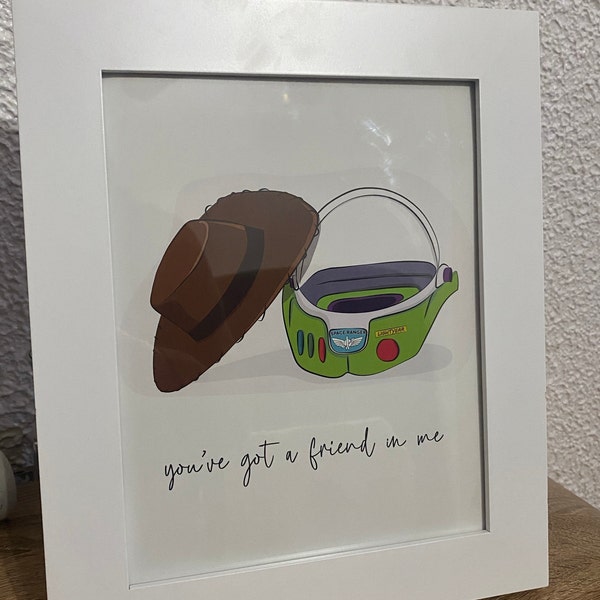 Toy Story Wall Art, Minimal Nursery Decor, Movie Quote Print, Printable ...