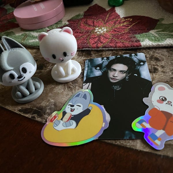 Mini Skzoo Figures | K-pop Idol-inspired Animal Figures | Cute 3D ...