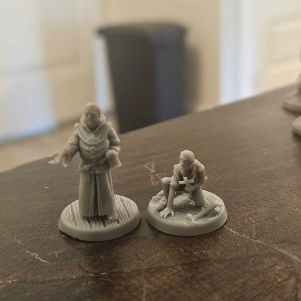 Amber Golems (bundle or Individual) - 32mm RPG Miniature for Curse of ...