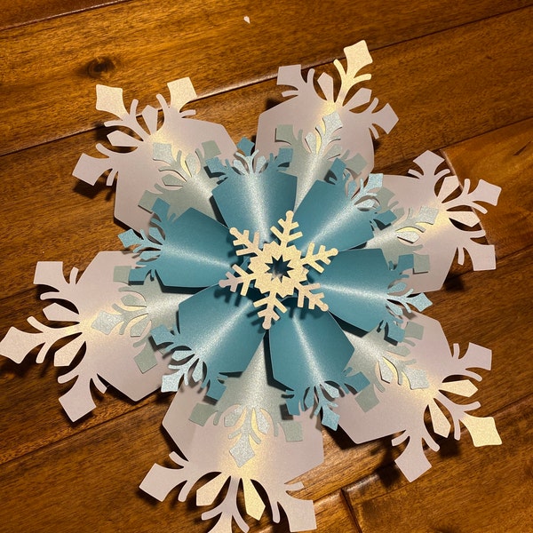 Paper Snowflakes How to With Templates and Tutorial, Giant Paper ...