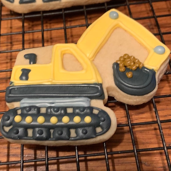Excavator Truck Cookie Cutter and Fondant Cutter and Clay Cutter - Etsy
