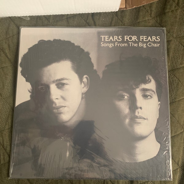 Vintage Tears for Fears Songs From the Big Chair Vinyl Record LP 1985 ...