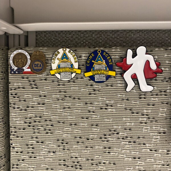 Hazard Symbols Hard Enamel Pin Set 2, Science, Chemistry, Biology ...