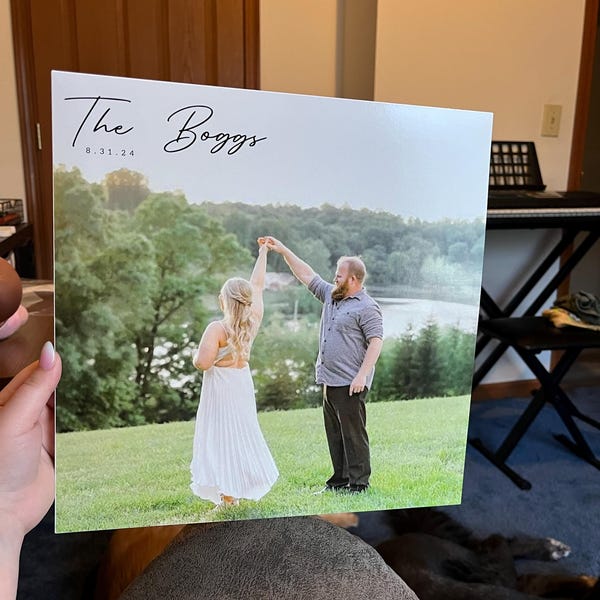 12 Vinyl Record Mixtape Two Sided, Black, Fully Custom Songs Your ...