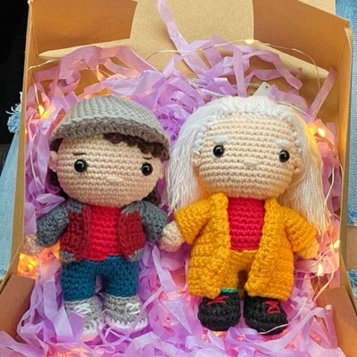 E-book Crochet Pattern Amigurumi PDF Pack Marty Mcfly and Doc Emmett ...