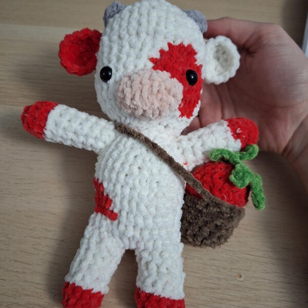 Cow Plush Crochet Pattern | Cow Pattern | Baby Cow Amigurumi PDF ...