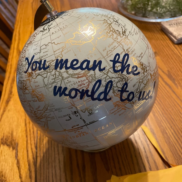 Custom Text Mirror Decal, Custom Bathroom Mirror Decal, Custom Mirror ...