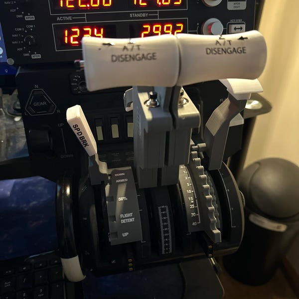 Prodesksim G58 Baron Twin Engine Piston Realistic Throttle/fuel Mixture ...