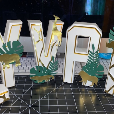 3D Letters Svg Alphabet A to Z 3D Letters Svg Files for Cricut 3D ...