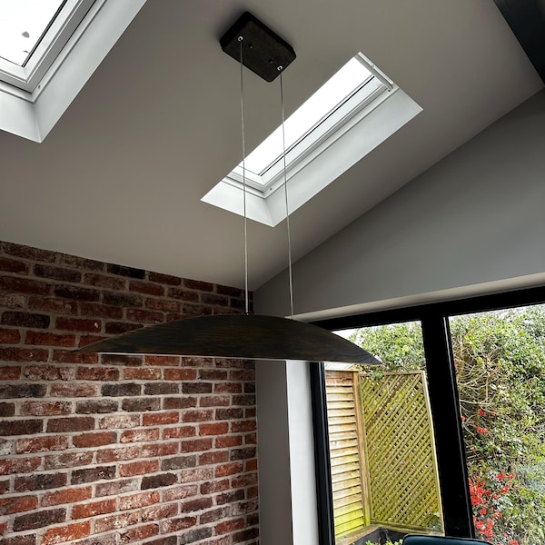 Kitchen Island Linear Pendant Lamp,wooden Lighting,large Wood Linear ...