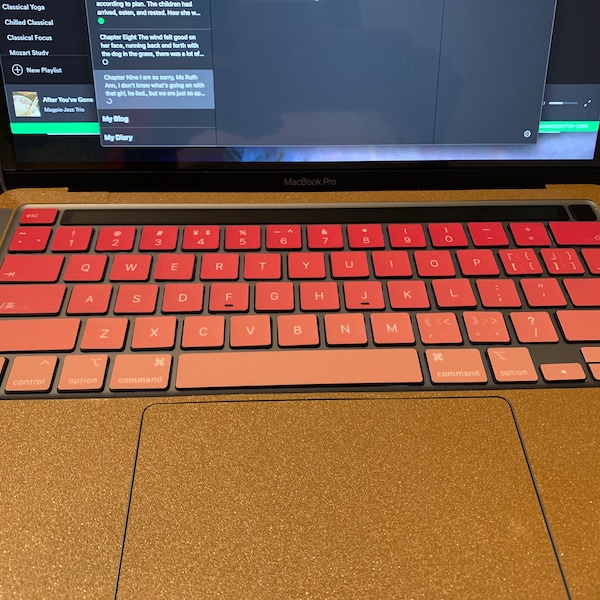 MacBook Keyboard Sticker MacBook Air Decal Apple Wireless Keyboard ...