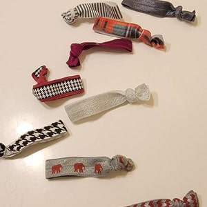 Tri Sig Always Wins BIG Sigma Sigma Sigma Hair Ties Set of 6. Great ...