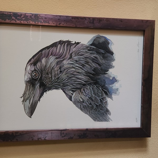 PRINT Limited Edition Ren'art, Foxes and Flowers, Giclée Print, Fine ...