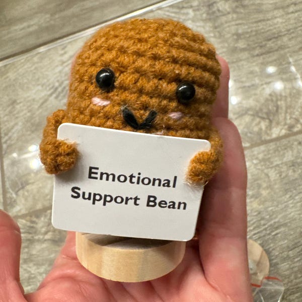 Emotional Support Gift for Friends/coworkers/family,crochet Positive ...