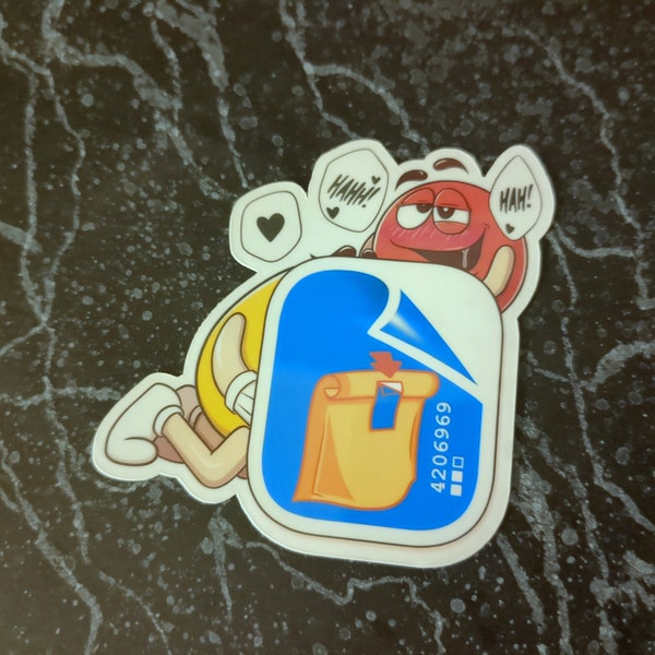 Garf Depression Sticker - Etsy