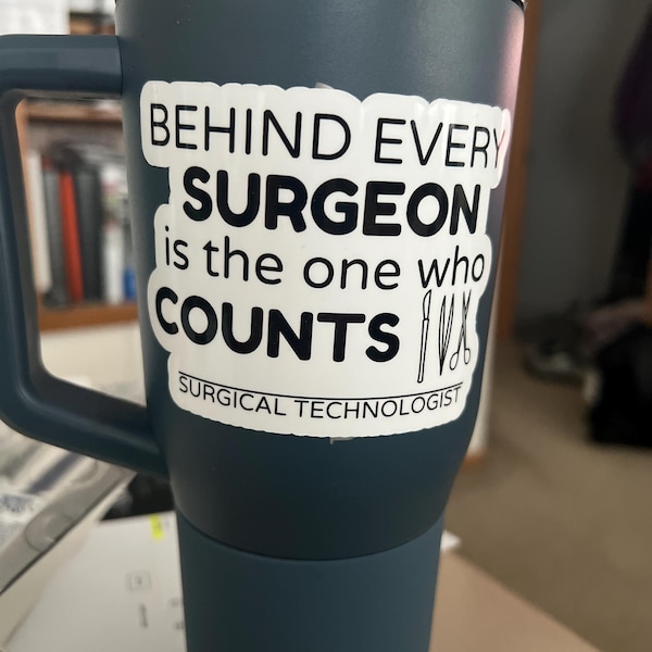 Surgical Tech Gift, Stickers, Magnets for Scrub Tech - Graduation ...