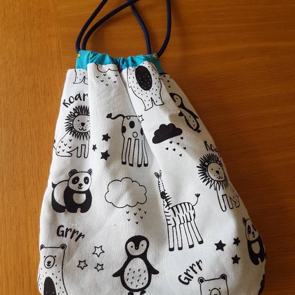 Beginner Treasure Pouch Sewing Pattern | Embroidered Drawstring Bag ...