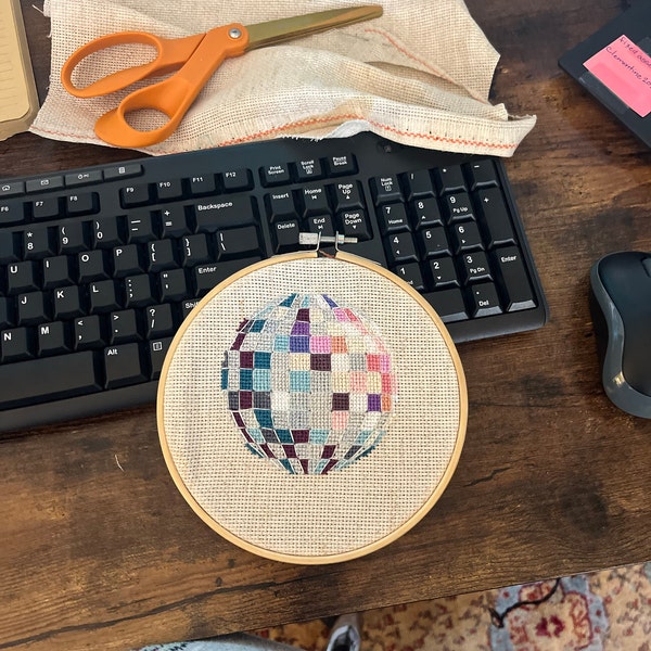 Color Wheel, Cross Stitch, PDF Pattern, Color Geek, Modern, Easy ...