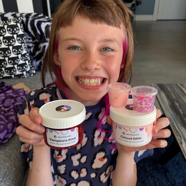 Neptune Slime - Fluffy Slime - Cloud Slime - Scented Slime - Drizzle ...