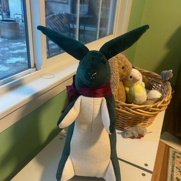 Velveteen Rabbit Sewing Pattern | Bunny Rabbit Stuffed Animal | Soft ...