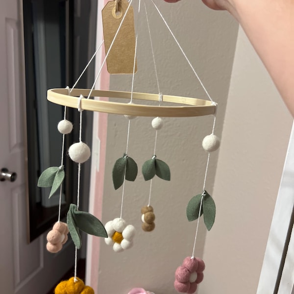 Strawberry Mobile/baby Mobile/fruit Felt Mobile/strawberry Decoration ...