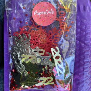 Personalized School Reunion Confetti Custom Grad Year | Etsy