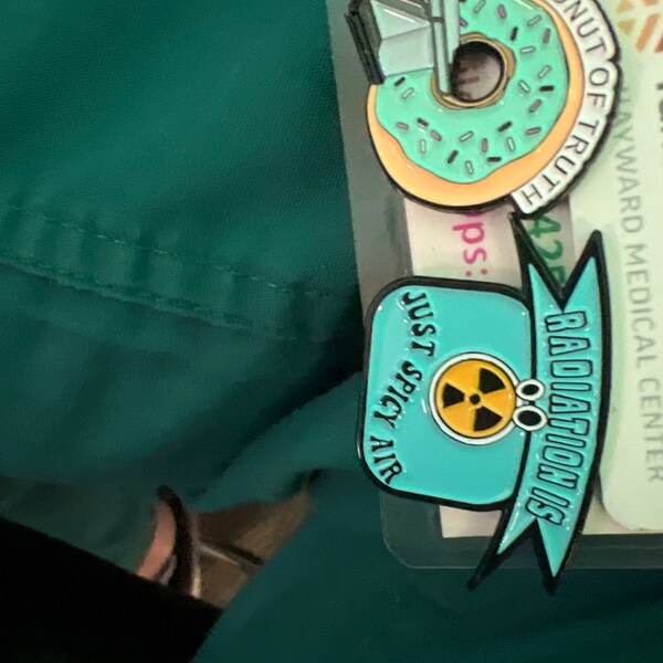 Radiology Pin - RT Caduceus Gold - Etsy