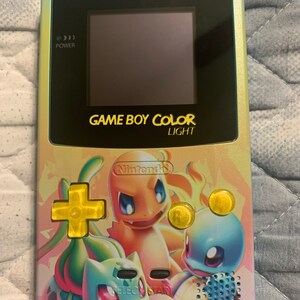 Custom Backlit Nintendo Gameboy Color IPS XL artist | Etsy