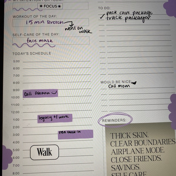 Goodnotes STICKERS — Essential Words and Productivity — Digital Planner ...