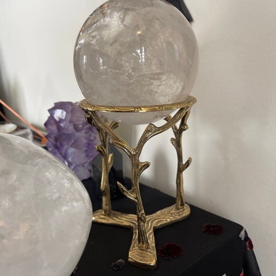 Large Tall Metal Sphere Stand Egg Stand or Globe Stand - Etsy