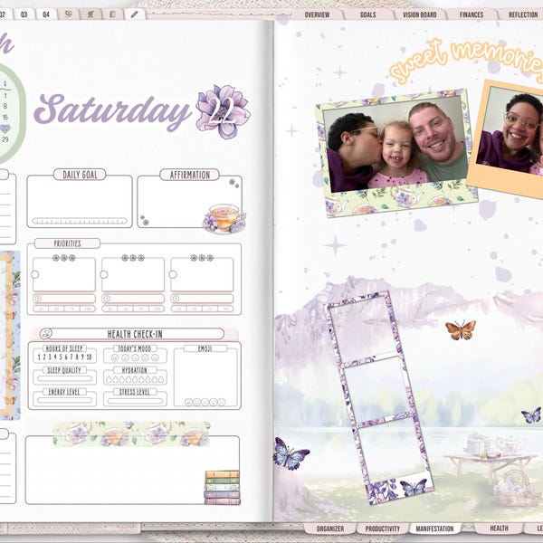 Daily Plans Sidekick - Planner Sidekick Booklet | Split Screen & Phone ...