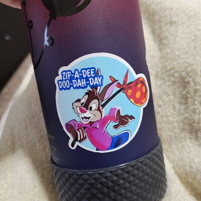 Splash Mountain Brer Rabbit, Zip a Dee Doo Dah Sticker, Weather Proof ...