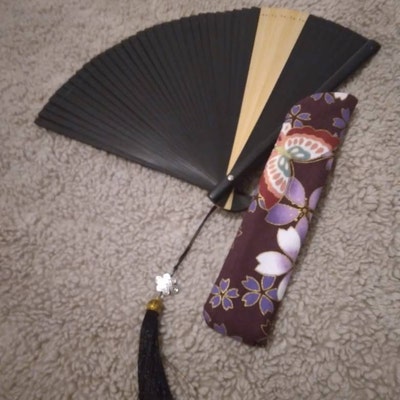Handmade Japanese Paper Fan Japanese Vintage Uchiwa - Etsy