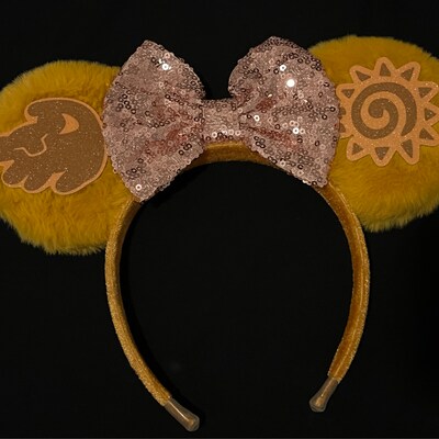 Lion Mickey Ears, Animal King Mouse Ears, Mickey Ears, Lion Fur Mickey ...